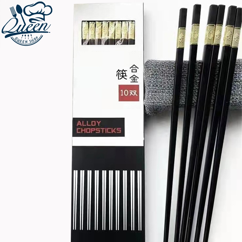 Jual Queen Sumpit Makan Alloy Tahan Panas Hitam Gagang Gold Emas 24 cm ...