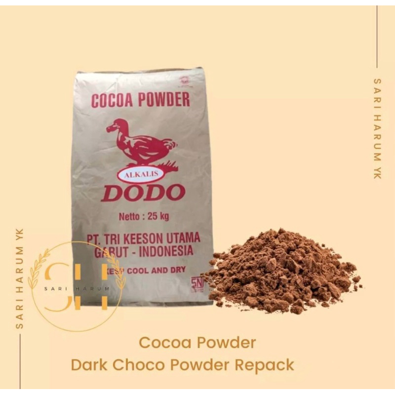 Jual Cocoa Powder | Dark cocoa | DODO COKLAT BUBUK Asli 100% DODO ...