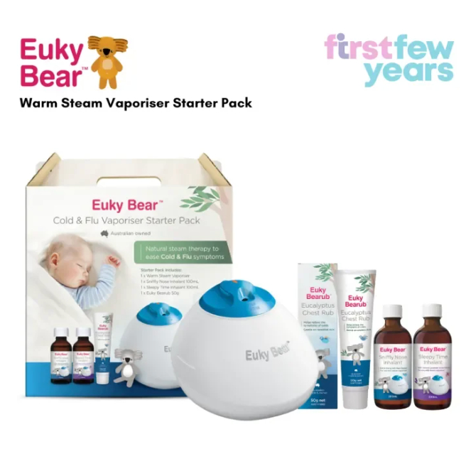 Jual Euky Bear Warm Steam Vaporiser Starter Pack | Shopee Indonesia
