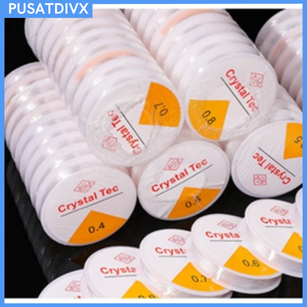 Jual SANJI 10PCS SENAR ELASTIS BUAT GELANG BENANG KARET CRYSTAL TEC ...