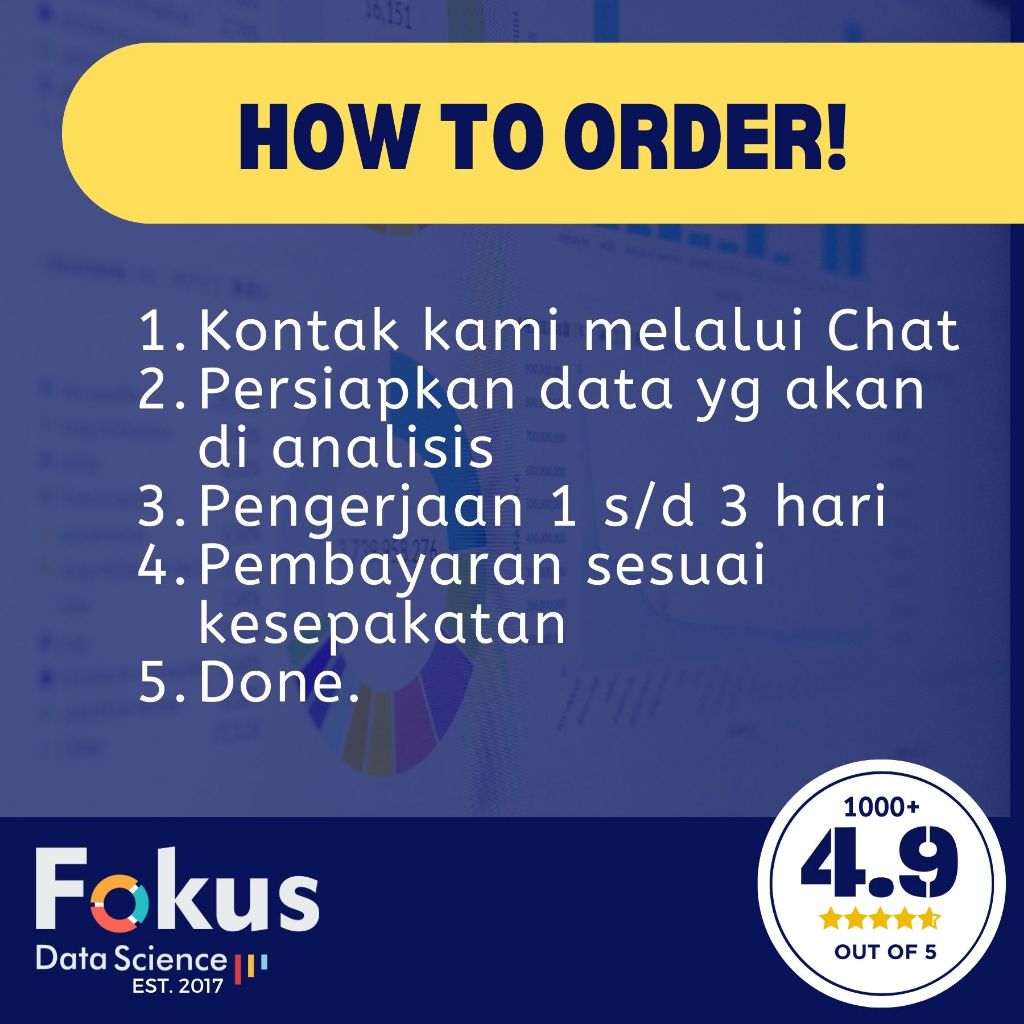 Jual Uji t berpasangan (Paired t-Test) analisis data statistik ...