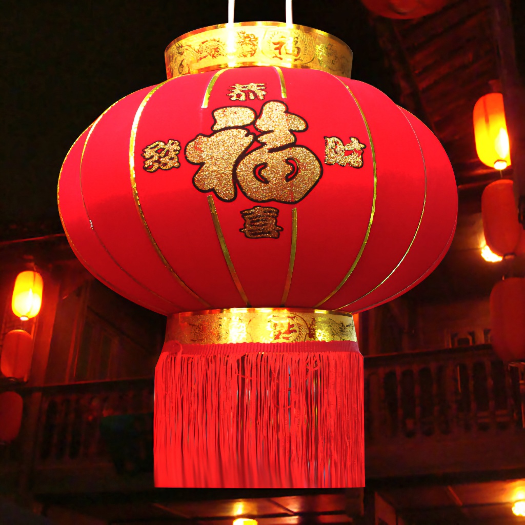 Jual Lampion Gantung Imlek Lampion Kain Sutra dan Bludru Besar Premium ...