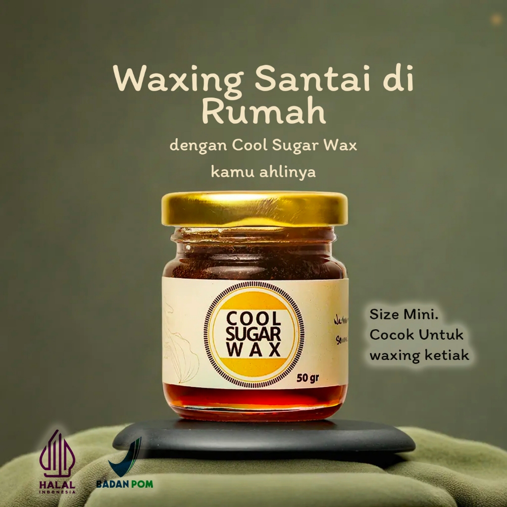 Jual Mini Cool Sugar Wax - Sugar Waxing Kit Tanpa Pewarna, Parfum, dan ...