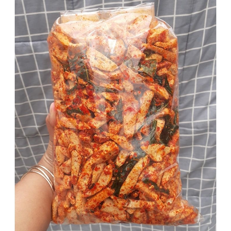 Jual Seblak Basreng pedas extra daun jeruk 250 gram | Shopee Indonesia