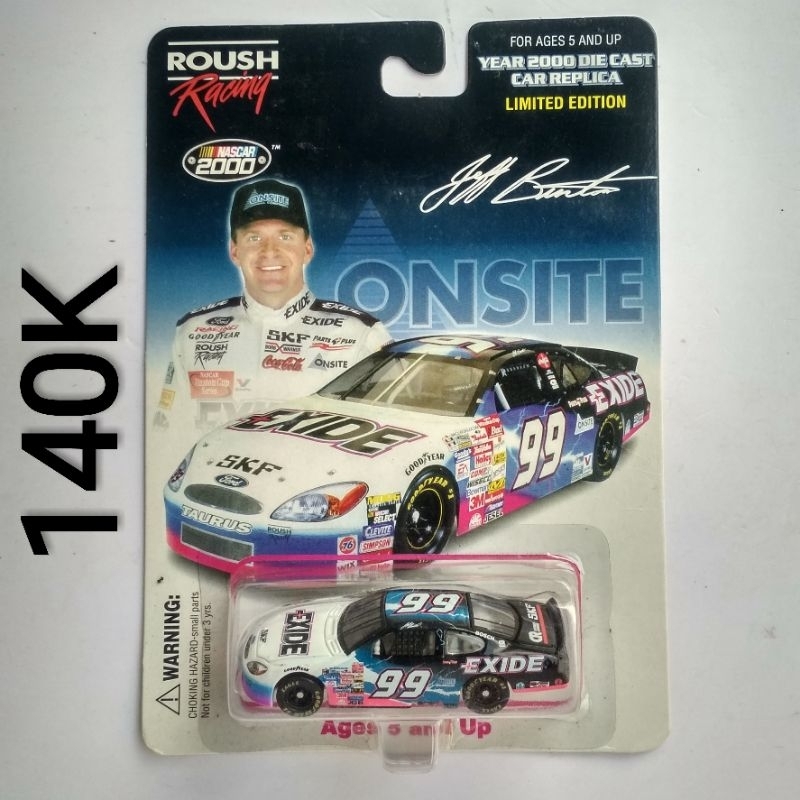 Jual Diecast Mini Scale 64 Mobil Balap Nascar Team Caliber Ford Taurus ...