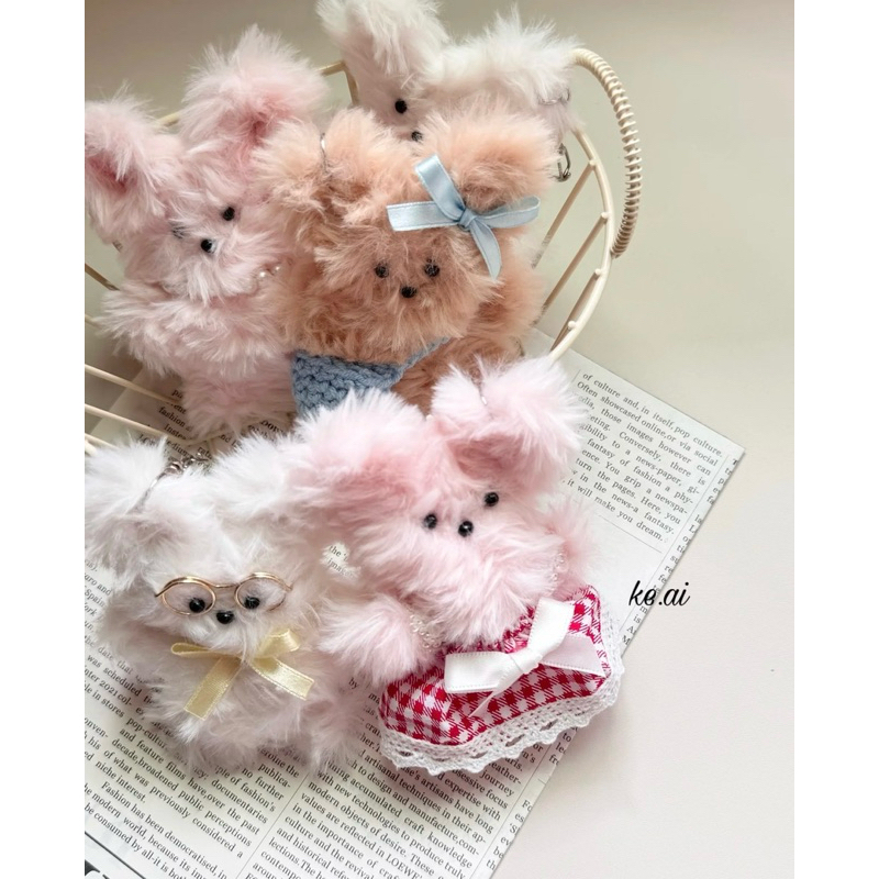 Jual Ke Ai - Moru Doll Boneka Gantungan Kelinci Anjing Bunny Dog ...