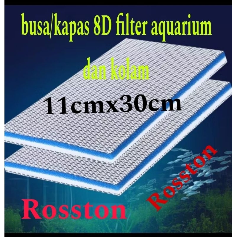 Jual BUSA/FILTER 8D filter Aquarium dan Kolam Rosston ukr 11x30cm ...
