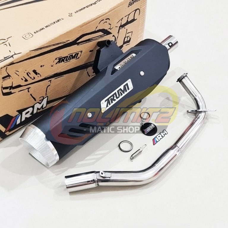 Jual Knalpot Standar Racing ARM Arumi Street Series Gen 2 NEW Honda Vario 125 150 ESP | Shopee ...