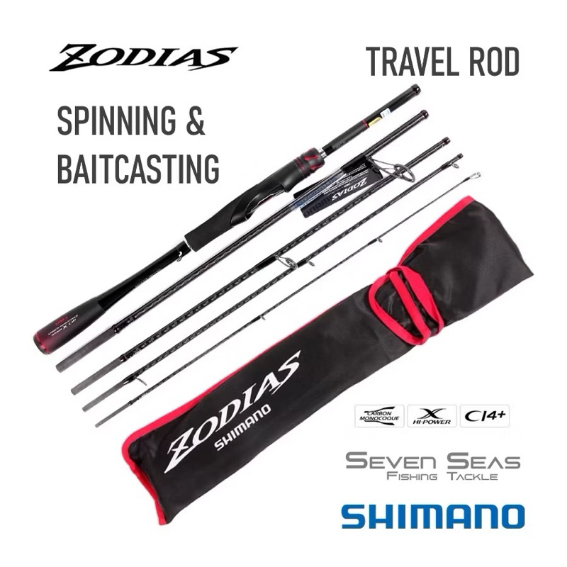 Jual JORAN PANCING SHIMANO ZODIAS | ROD TRAVEL | JORAN SAMBUNG 5 BAITCASTING/SPINNING | Shopee ...