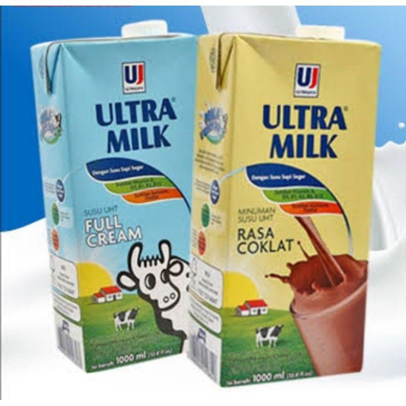 Jual Susu Ultra kemasan 1 liter | Shopee Indonesia