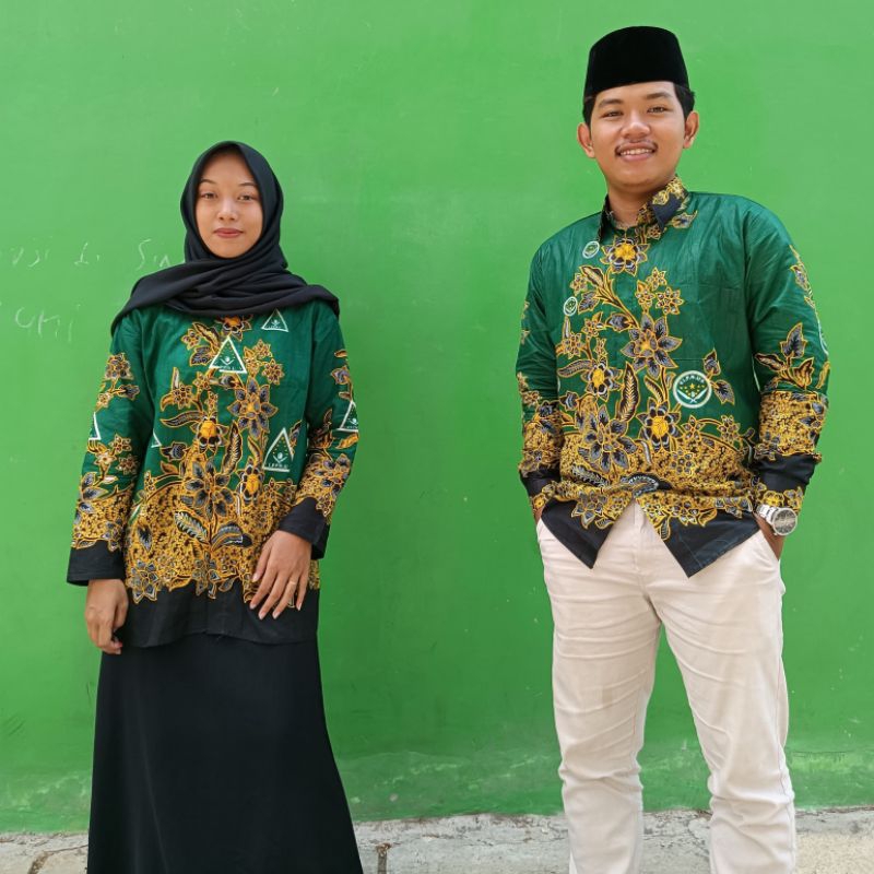 Jual Seragam Kemeja batik IPNU / Blouse batik IPPNU bahan KATUN seragam ...
