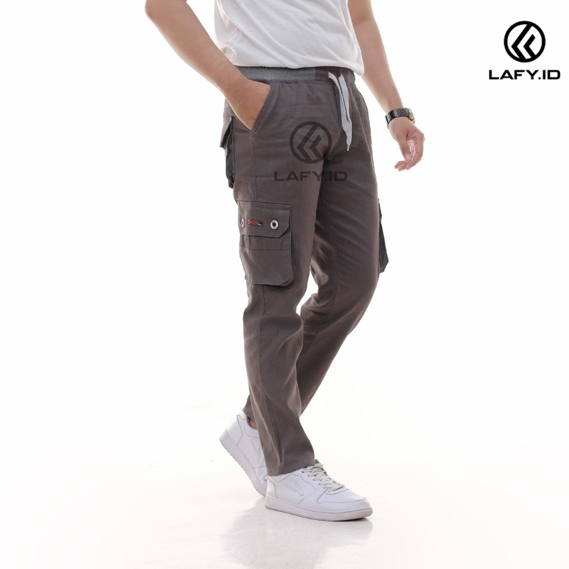 Jual Lafy - Celana Cargo Panjang Pria Kimpol Premium High Quality ...