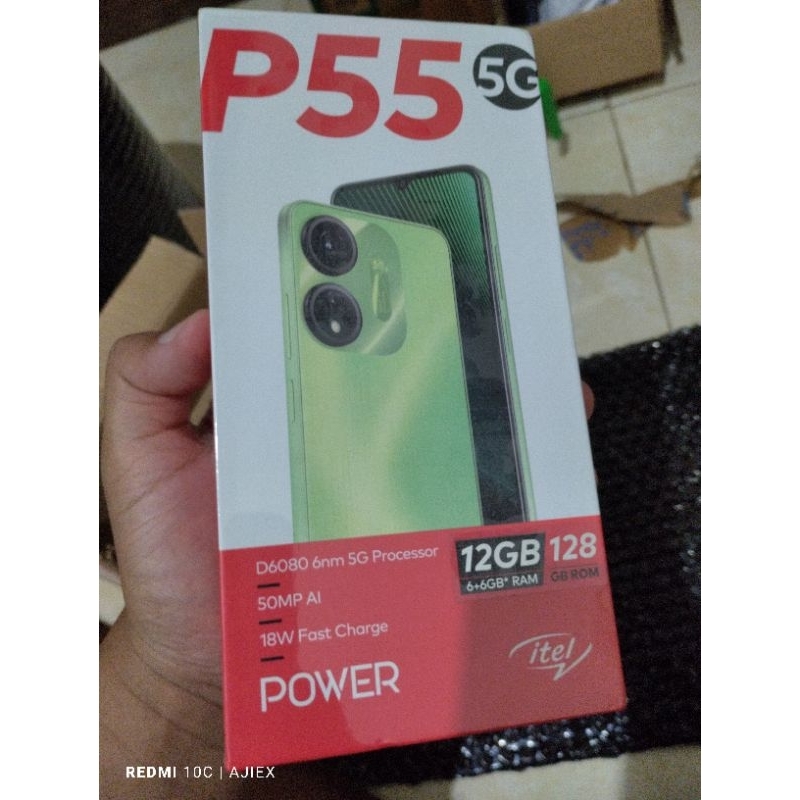 Jual Itel P55 5G 6GB/128GB New Resmi | Shopee Indonesia