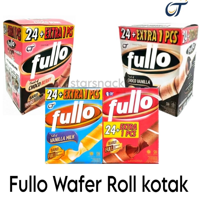 Jual Fullo wafer Rolls isi 24pc/ kotak | Shopee Indonesia