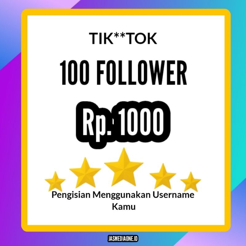 Jual Follower Tik**Tok Real Murah Permanen Dan Cepat | Shopee Indonesia