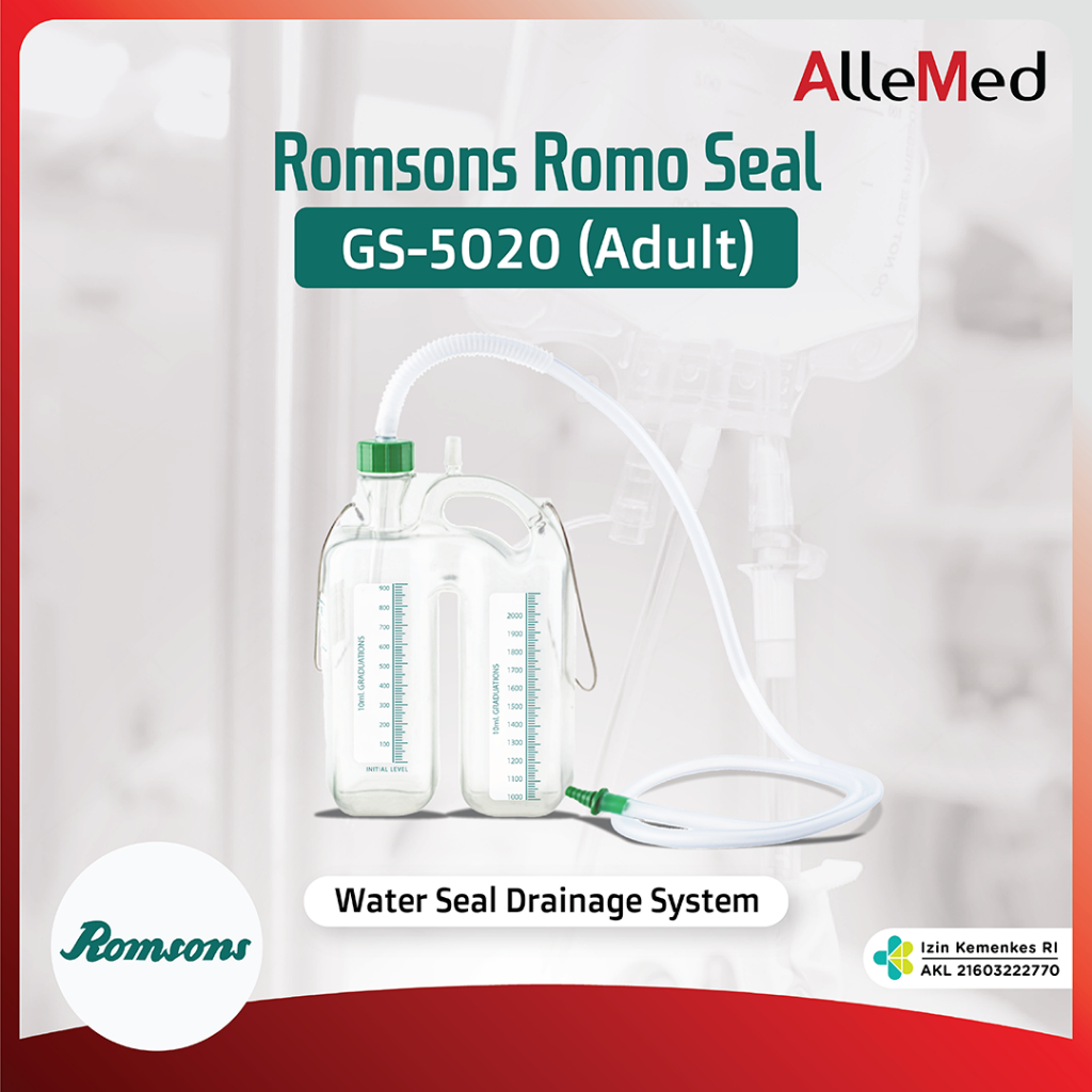 Jual Romsons Romo Seal Adult - Water Seal Drainage System | Shopee ...