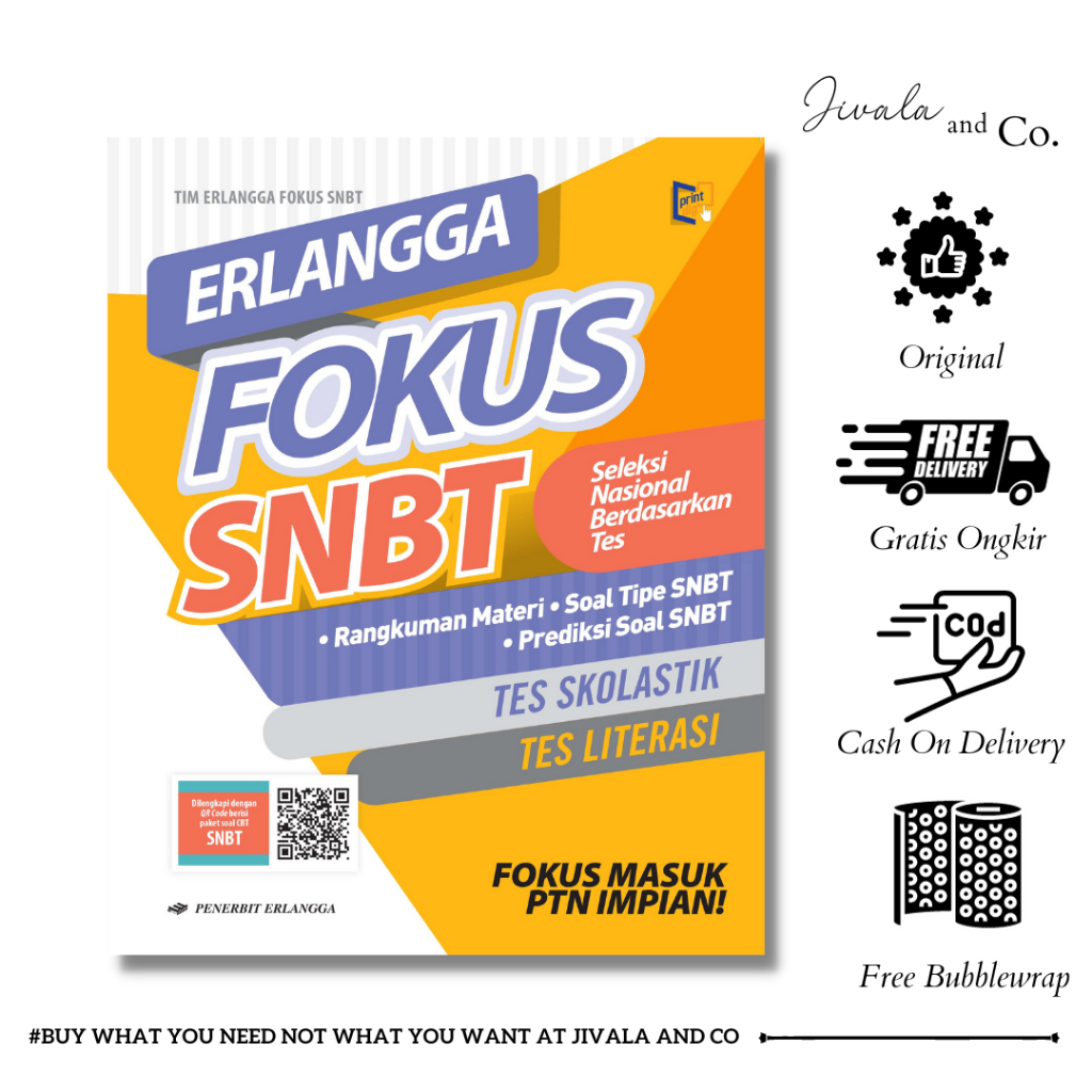 Jual ERLANGGA - ERLANGGA FOKUS SNBT | Shopee Indonesia