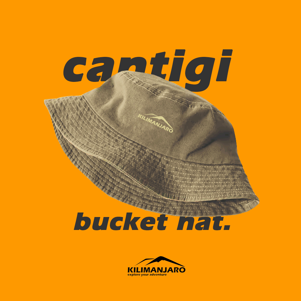 Jual Topi Bucket Hat Kilimanjaro Cantigi - Topi Gunung - Topi Rimba ...