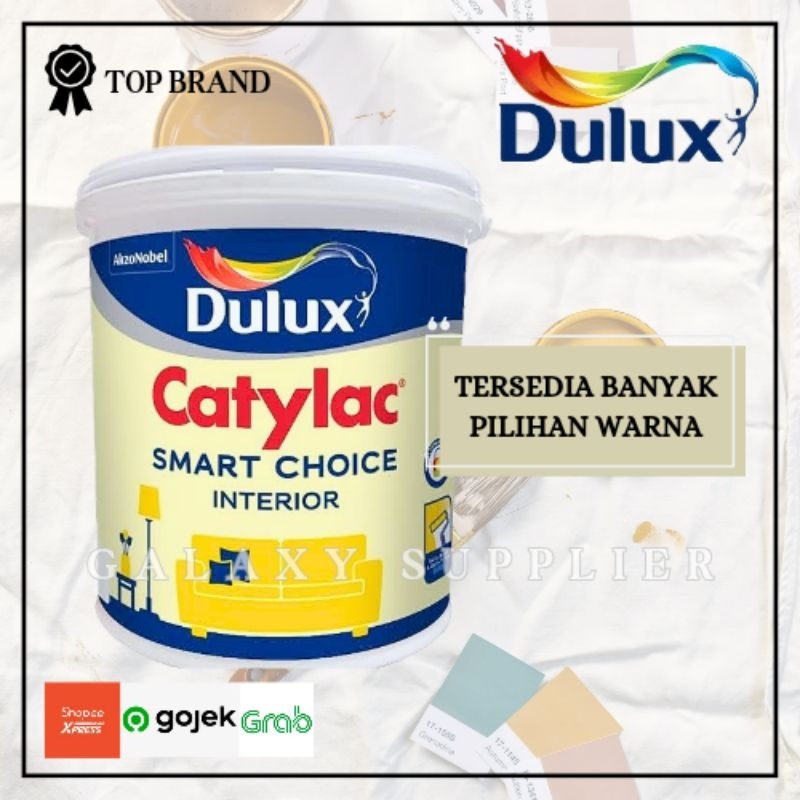 Jual [KHUSUS INSTANT] DULUX CATYLAC - CAT TEMBOK INTERIOR SMART CHOICE ...