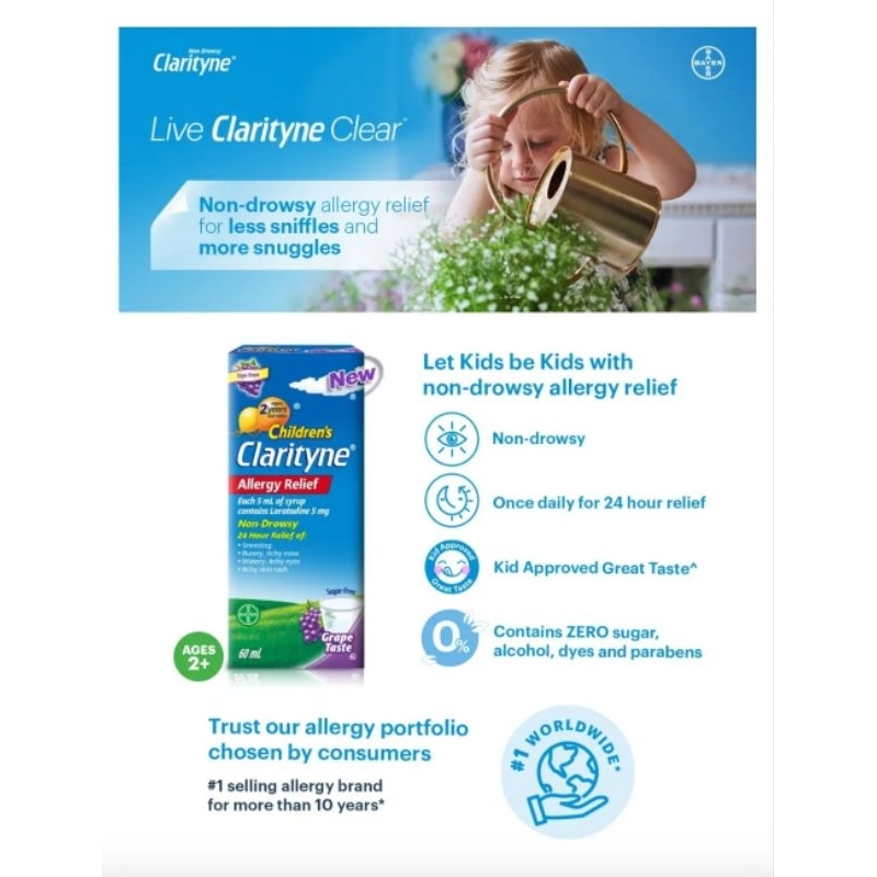 Jual CLARITYN SYRUP | Atasi Alergi Anak Pilek-Meler-Bersin-Gatal ...