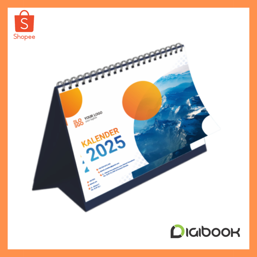 Jual Cetak Kalender Meja Linen Tahun 2025 / Kalender Meja Linen isi ...