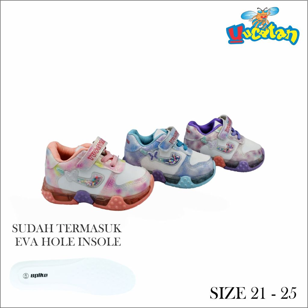 Jual Yucatan Sepatu Sport Fashion Anak Tipe KKL 9280 | Shopee Indonesia