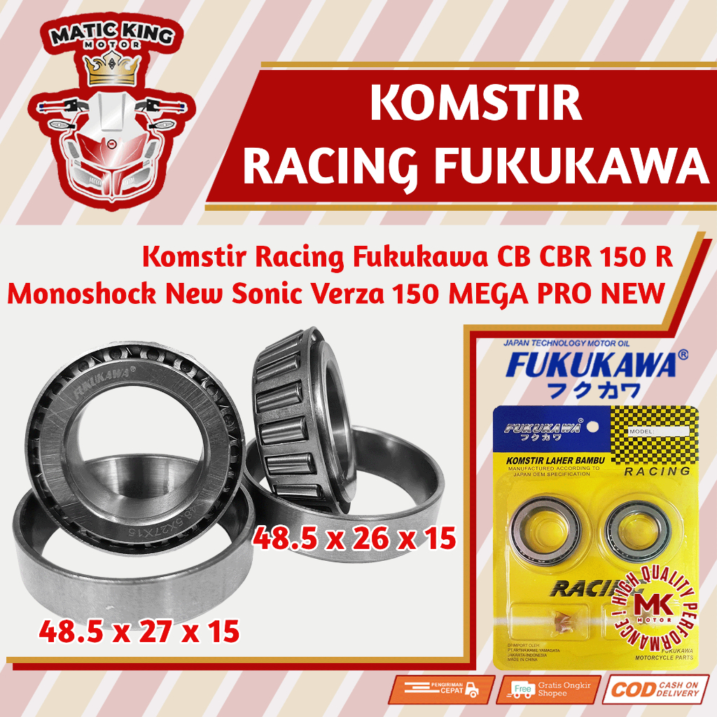 Jual Komstir racing bambu Honda New Megapro Primus New 150 Fukukawa ...