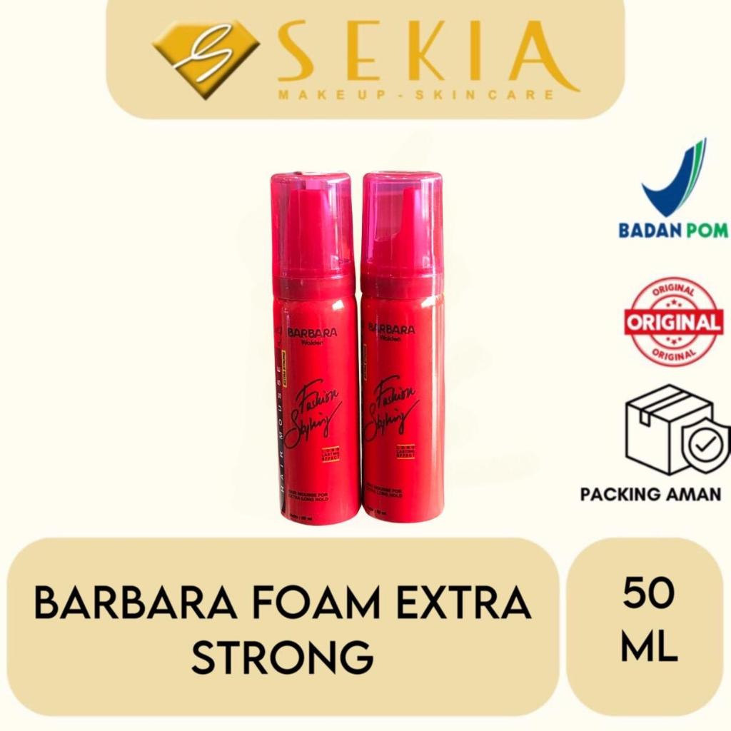Jual Barbara Foam 50ml Merah ( Extra Strong) ORIGINAL 100% | Shopee ...