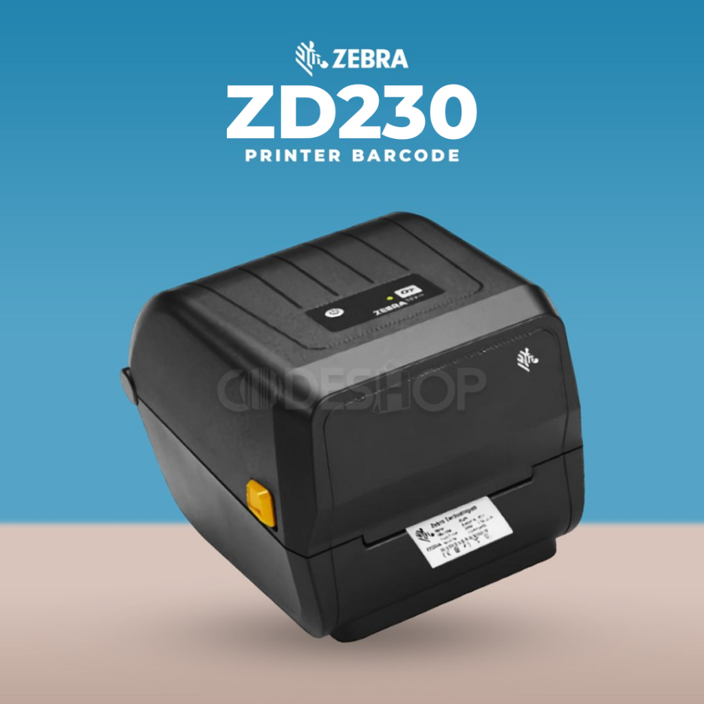 Jual Barcode Printer Zebra ZD230 USB Cetak Label Stiker A6 ZD230T ...