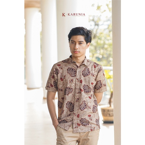 Jual Karunia Janu Ganta Kemeja batik pria (SLIM FIT) | Shopee Indonesia
