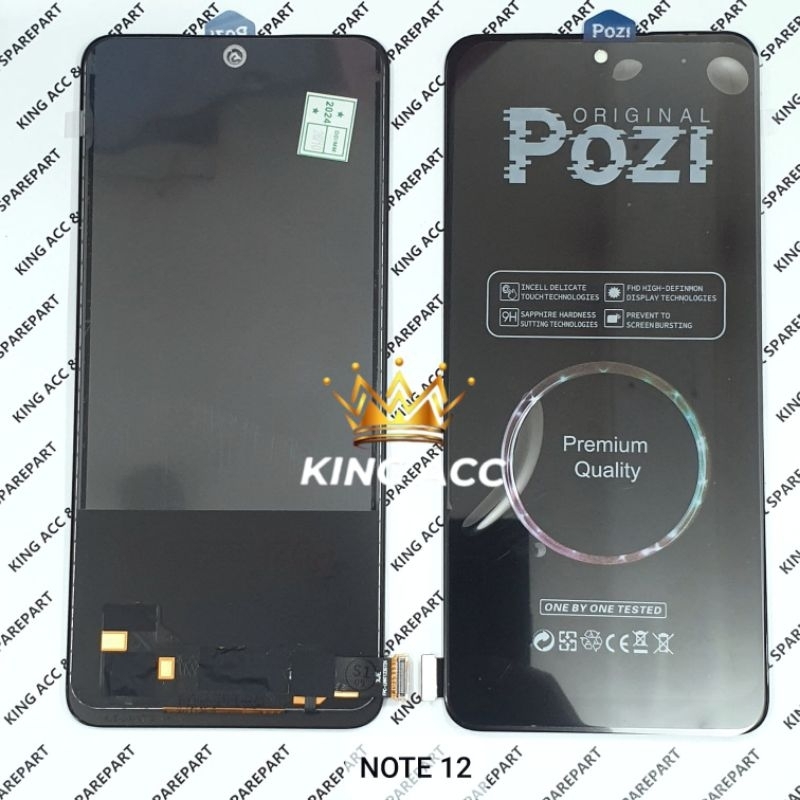 Jual POZI LCD TOUCHSCREEN XIAOMI REDMI NOTE 12 4G - 5G / POCO X5 BLACK POZI | Shopee Indonesia