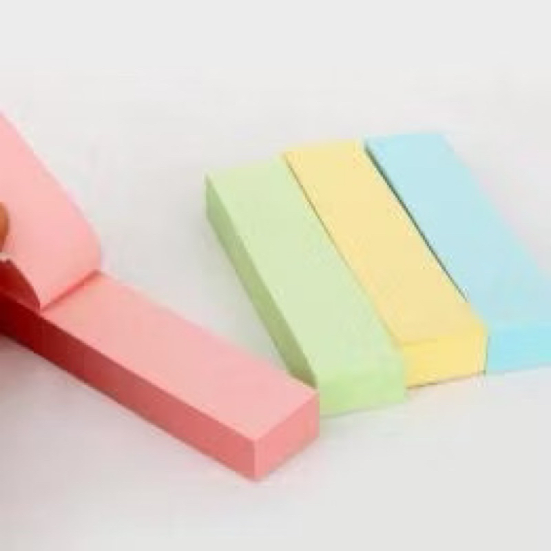 Jual Memo Stick Index Tab Penanda Warna Isi 4 76x19 Mm STICKY NOTE ...