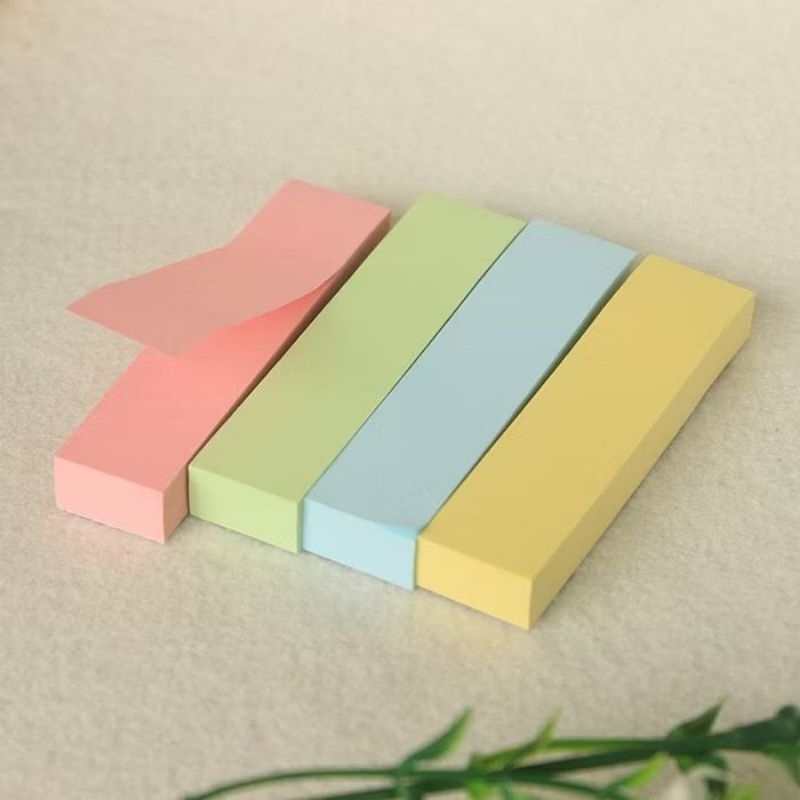 Jual Memo Stick Index Tab Penanda Warna Isi 4 76x19 Mm STICKY NOTE ...