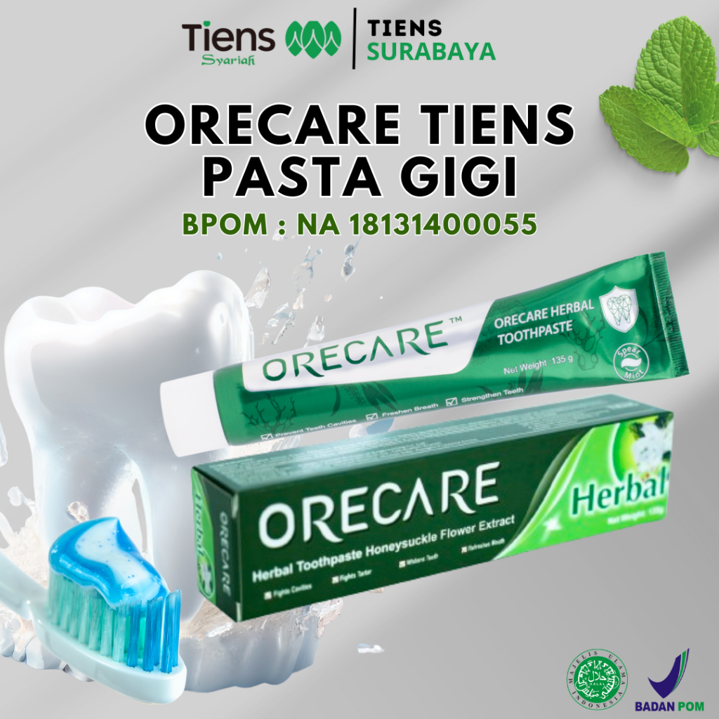 Jual Pasta Gigi Odol Tooth Paste Tiens / Tianshi Herbal Toothpaste ...