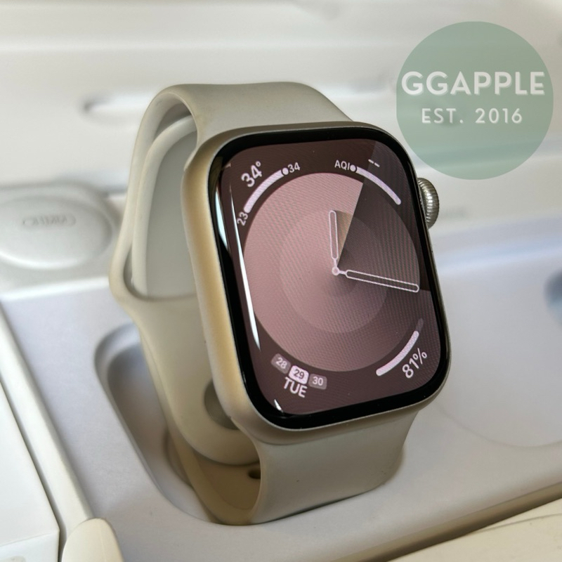 Jual iBox Apple Watch Series 8 41mm Starlight BH100% Fullset Original ...