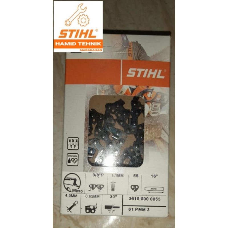 Jual rantai senso STIHL MS180 bar 16 inch | Shopee Indonesia