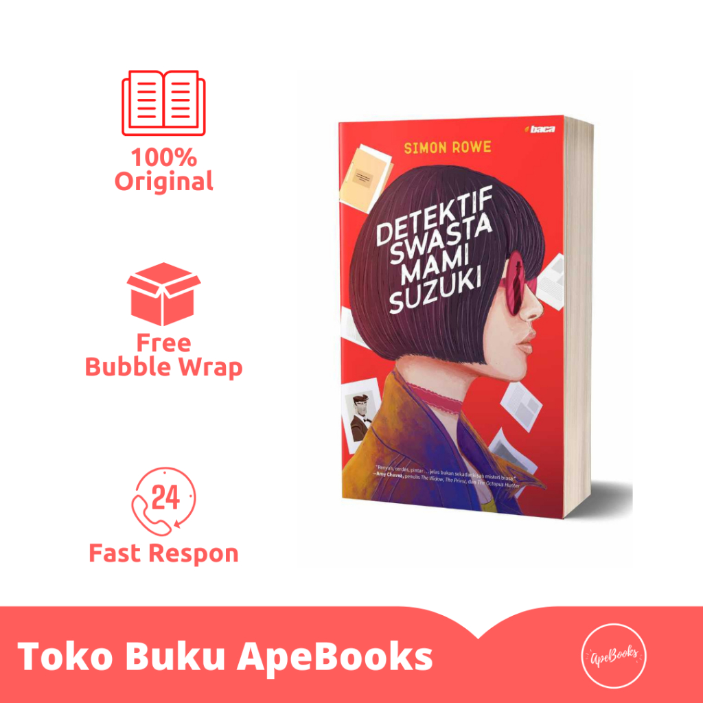 Jual Buku Detektif Swasta Mami Suzuki - Simon Rowe - BACA (Original ...