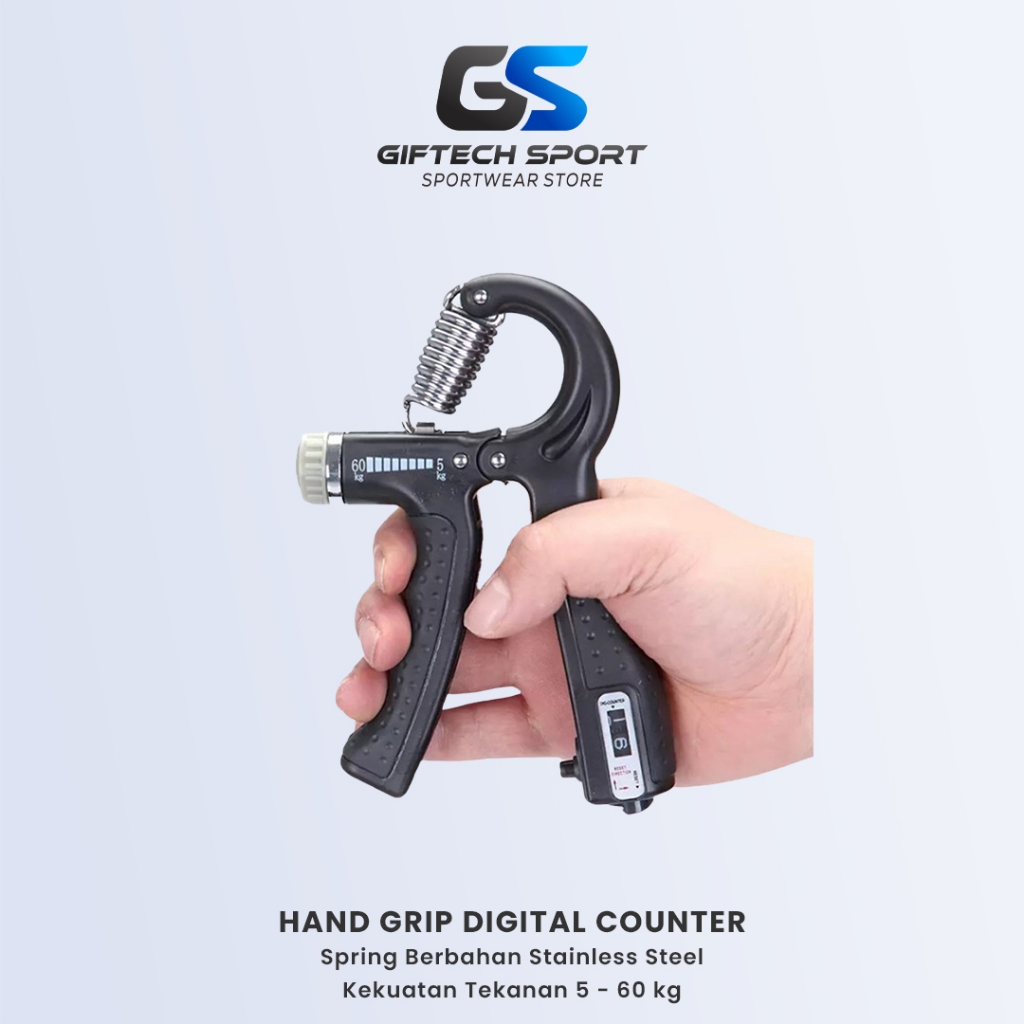Jual Handgrip Digital Counter Hand Grip Olahraga Dilengkapi Hitung ...