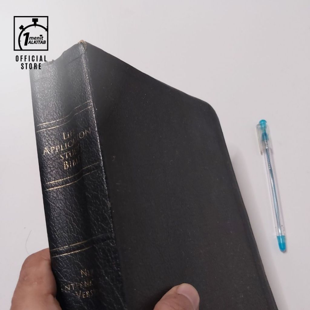 Jual NIV Life Application Study Bible Bonded Leather Secondhand ...