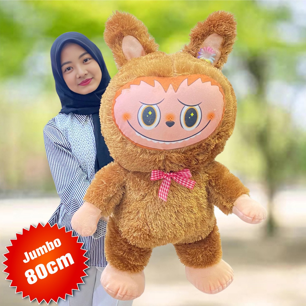 Jual (ukuran Jumbo 80cm) Boneka Labubu The Monster Viral | Shopee Indonesia