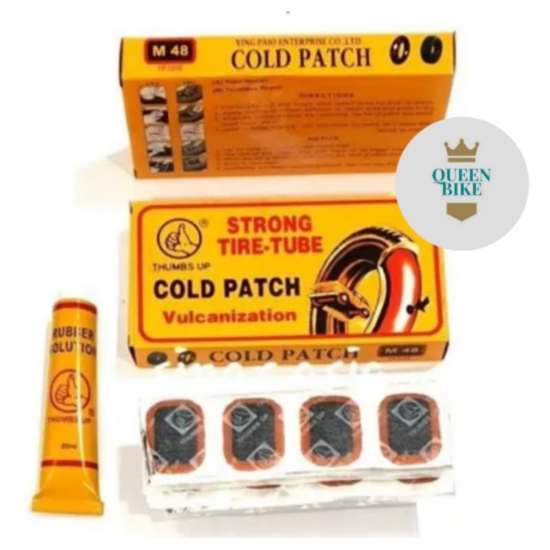 Jual Tambal Ban Lem Tip Top COLD PATCH S48 / M48 / L24 JEMPOL THUMPS UP ...