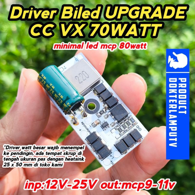 Jual DRIVER BILED UPGRADE CC VX INPUT 12V-25V UNTUK KEPERLUAN UPGRADE ...