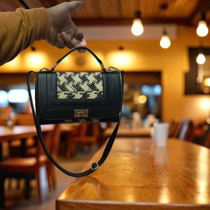 Jual tas anyaman rotan Kalimantan etnik dayak model terbaru | Shopee ...