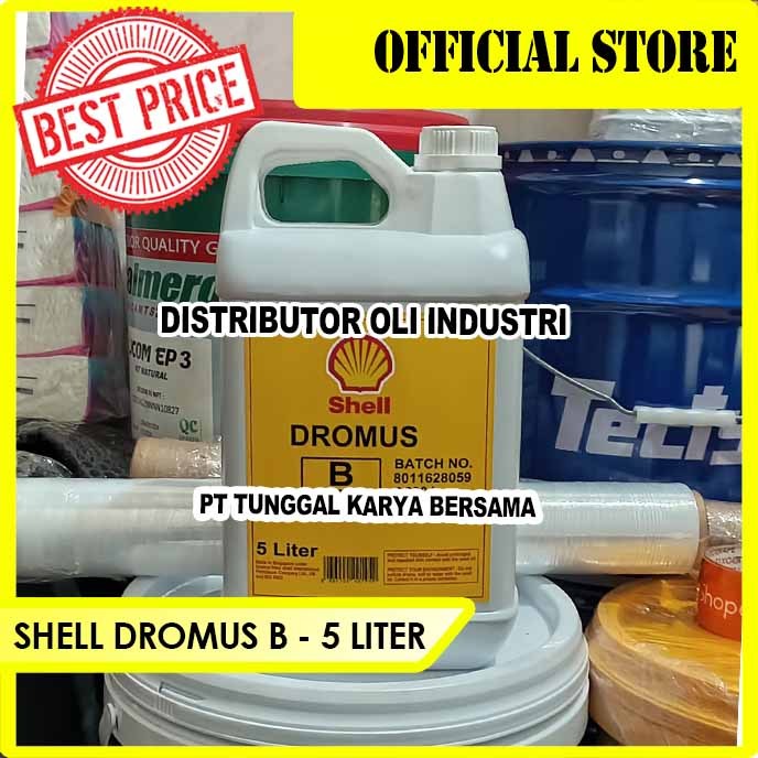 Jual SHELL DROMUS B ( Cutting Oil - 5 Liter Ready Stock ) | Shopee ...