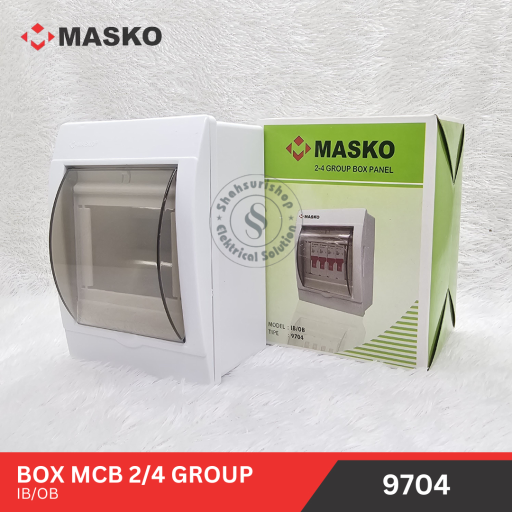 Jual BOX MCB MERK MASKO 2-4 GRUP 9704 IB / OB | Shopee Indonesia