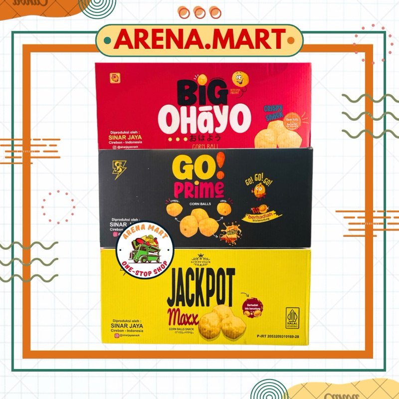 Jual Snack Chiki ciki jadul zaman dulu Berhadiah Big Ohayo Big Aries Go ...