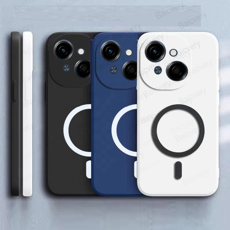 Jual CASE UNTUK TECNO SPARK GO 1 SILIKON PRO CAMERA RING MAGSAVE SOFT ...