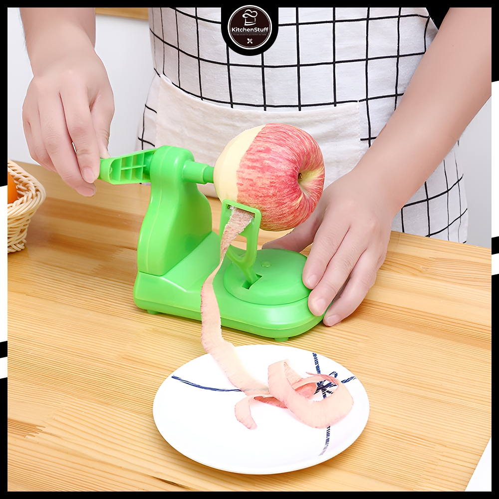 Jual Apple Peeler Alat Pengupas Kulit Buah Apel Pir Pisau Kupas KITCHEN STUFF | Shopee Indonesia
