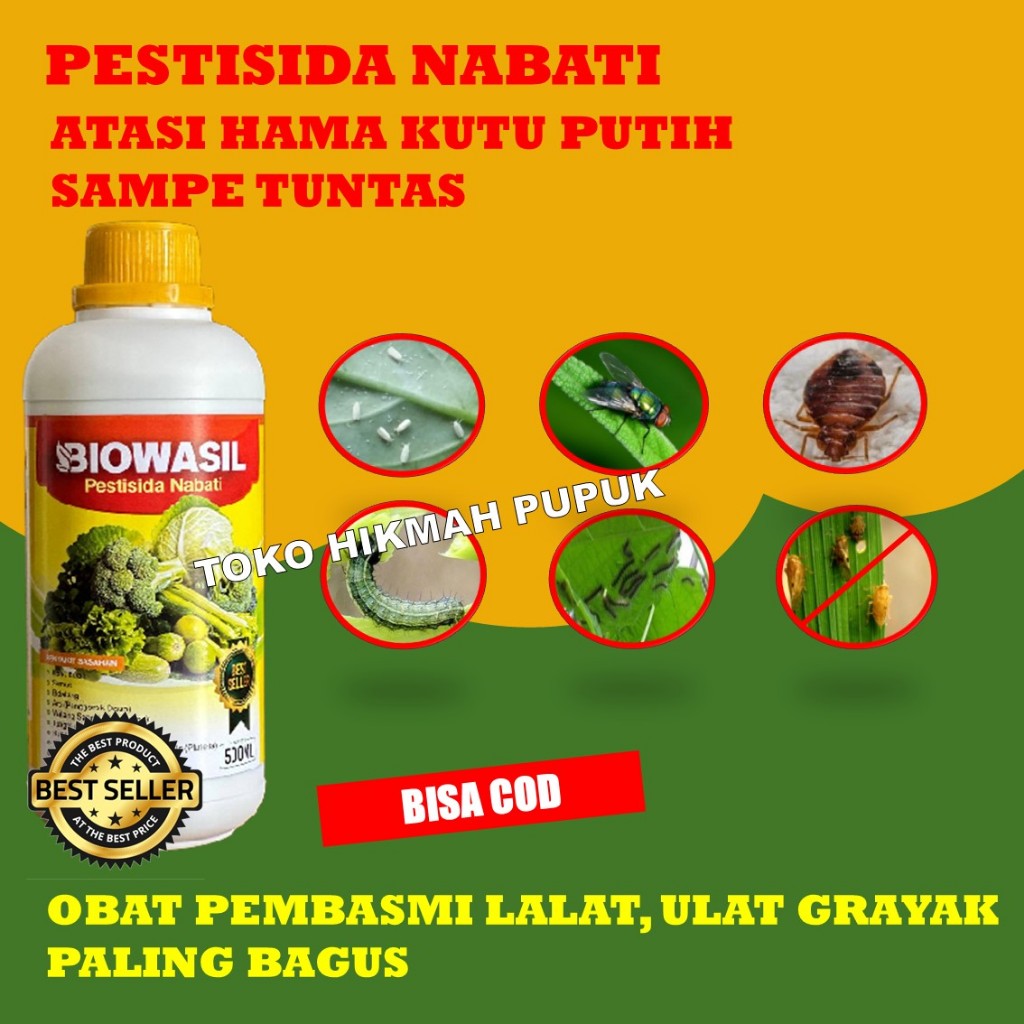Jual INSEKTISIDA BIOWASIL PESTISIDA NABATI OBAT HAMA SEMUA JENIS ...