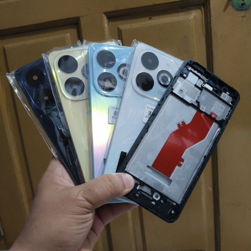 Jual kesing housing casing full set Infinix smart 8 pro frame + Bezel ...